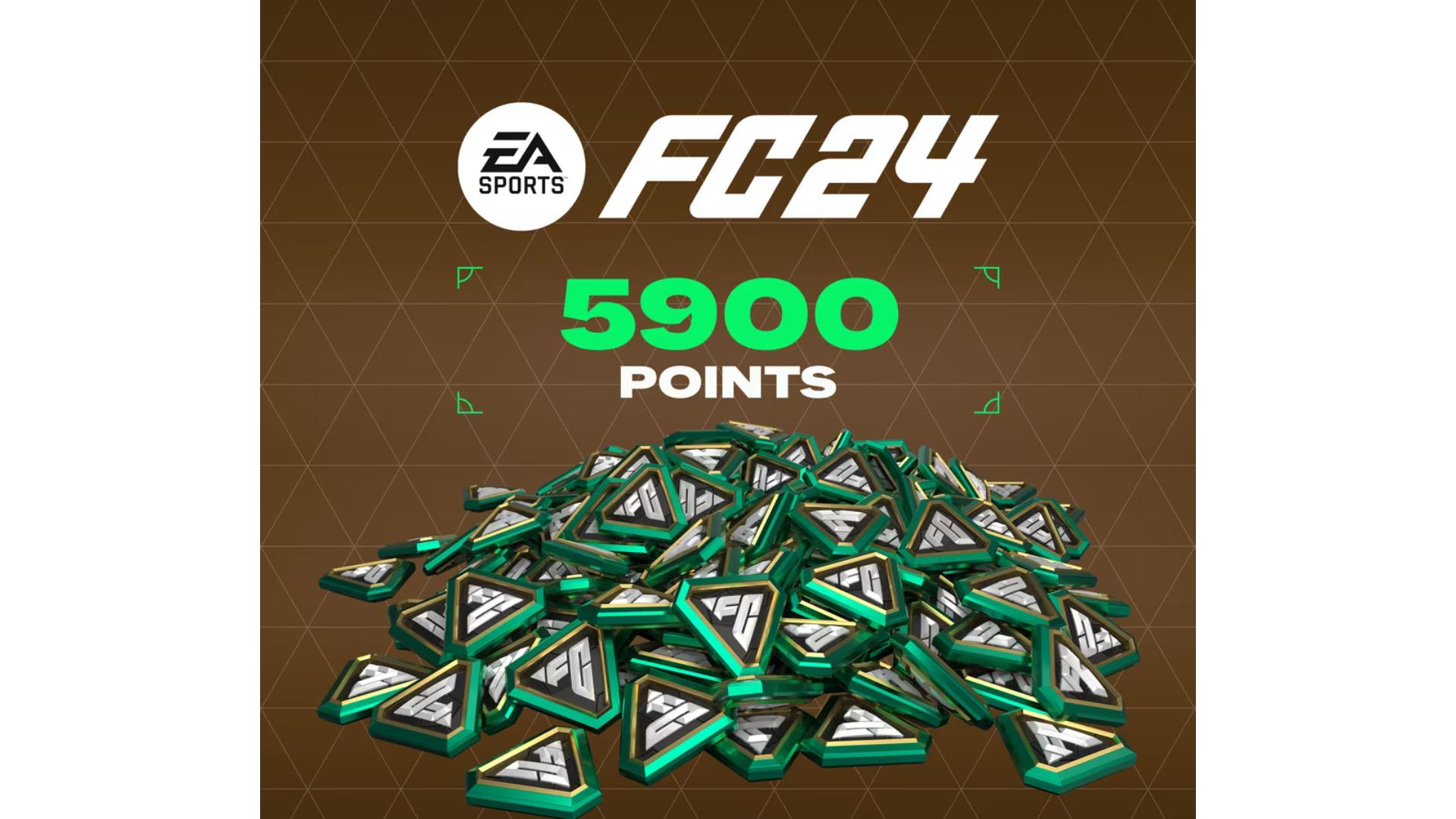 EA SPORTS FC 24 - 5900 FC Points XBOX One / Xbox Series X|S – ezgame.dk